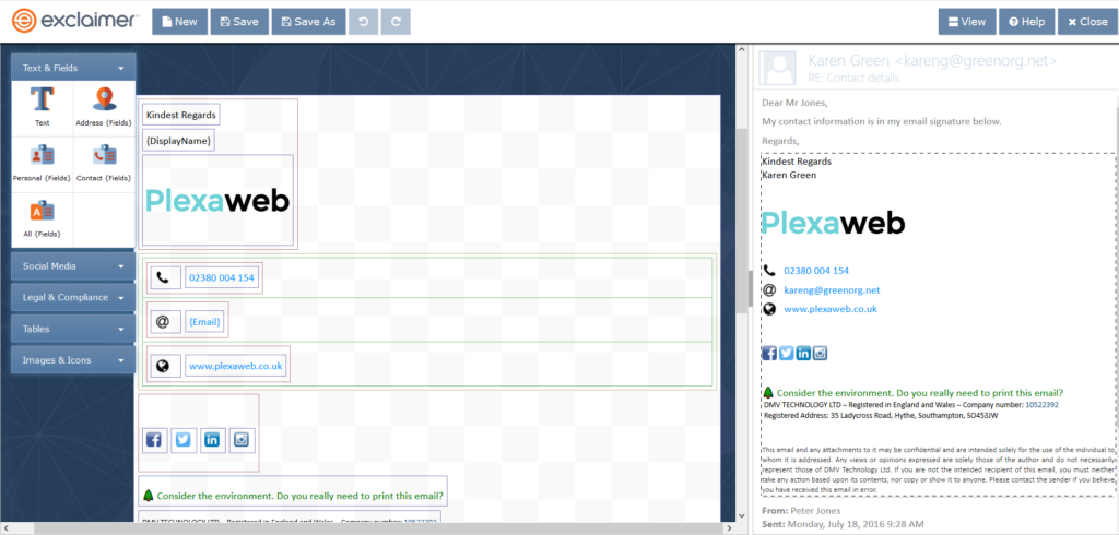 Review of Exclaimer Cloud | for Office 365 and GSuite